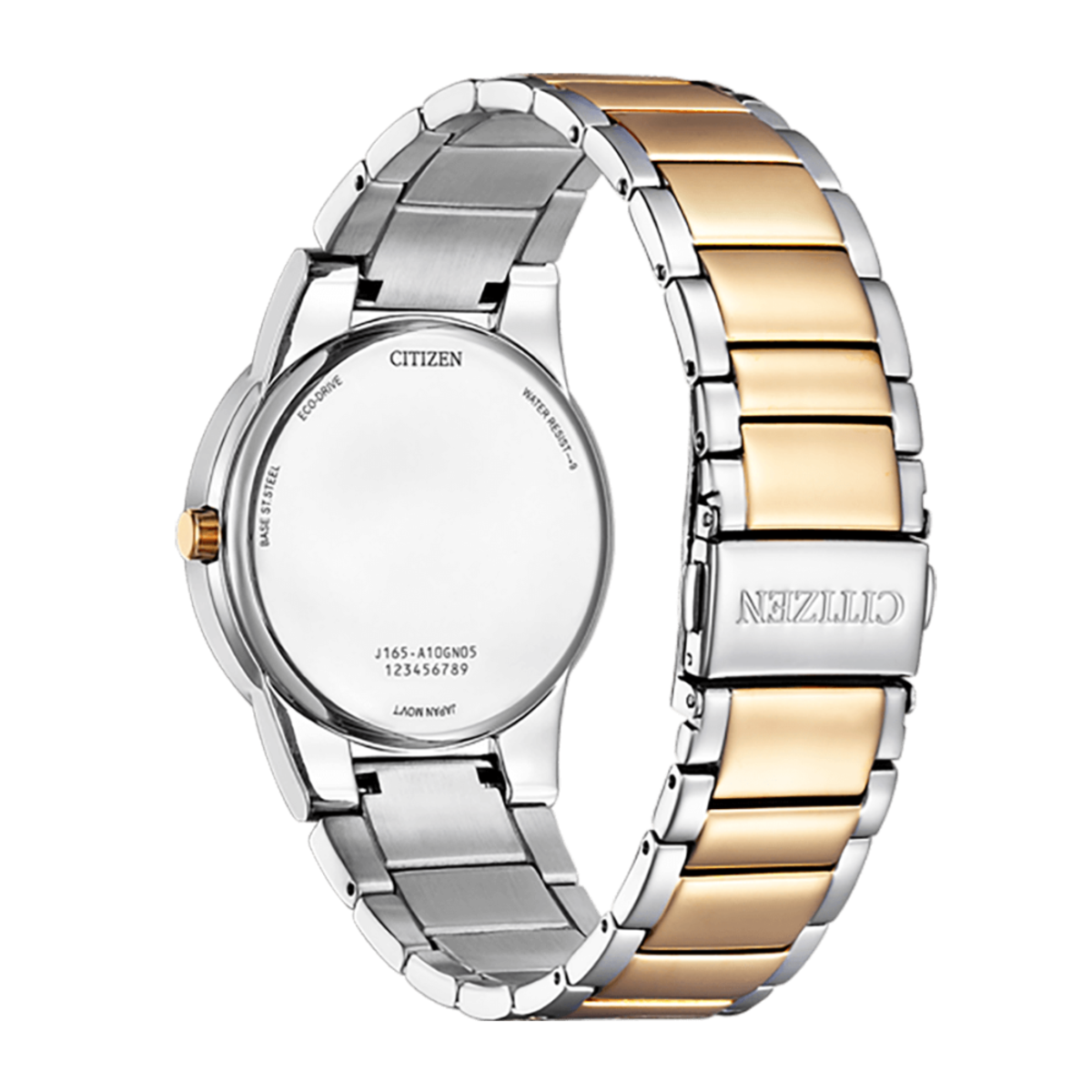 Citizen AU1064-85A Eco-Drive White Dial Men's Watch