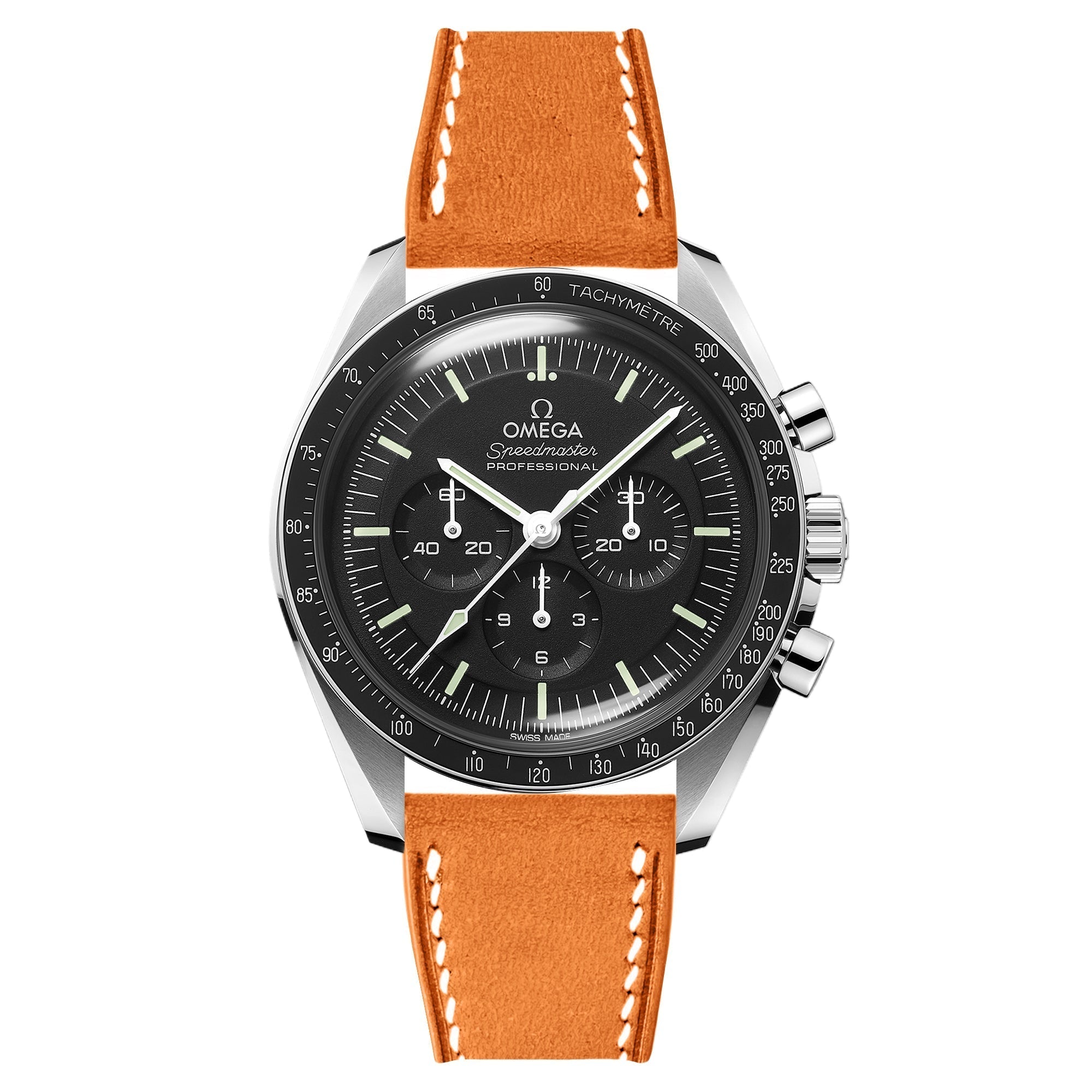 Napoli Yellow Pueblo Leather Watch Strap | Omega Speedmaster | 20mm
