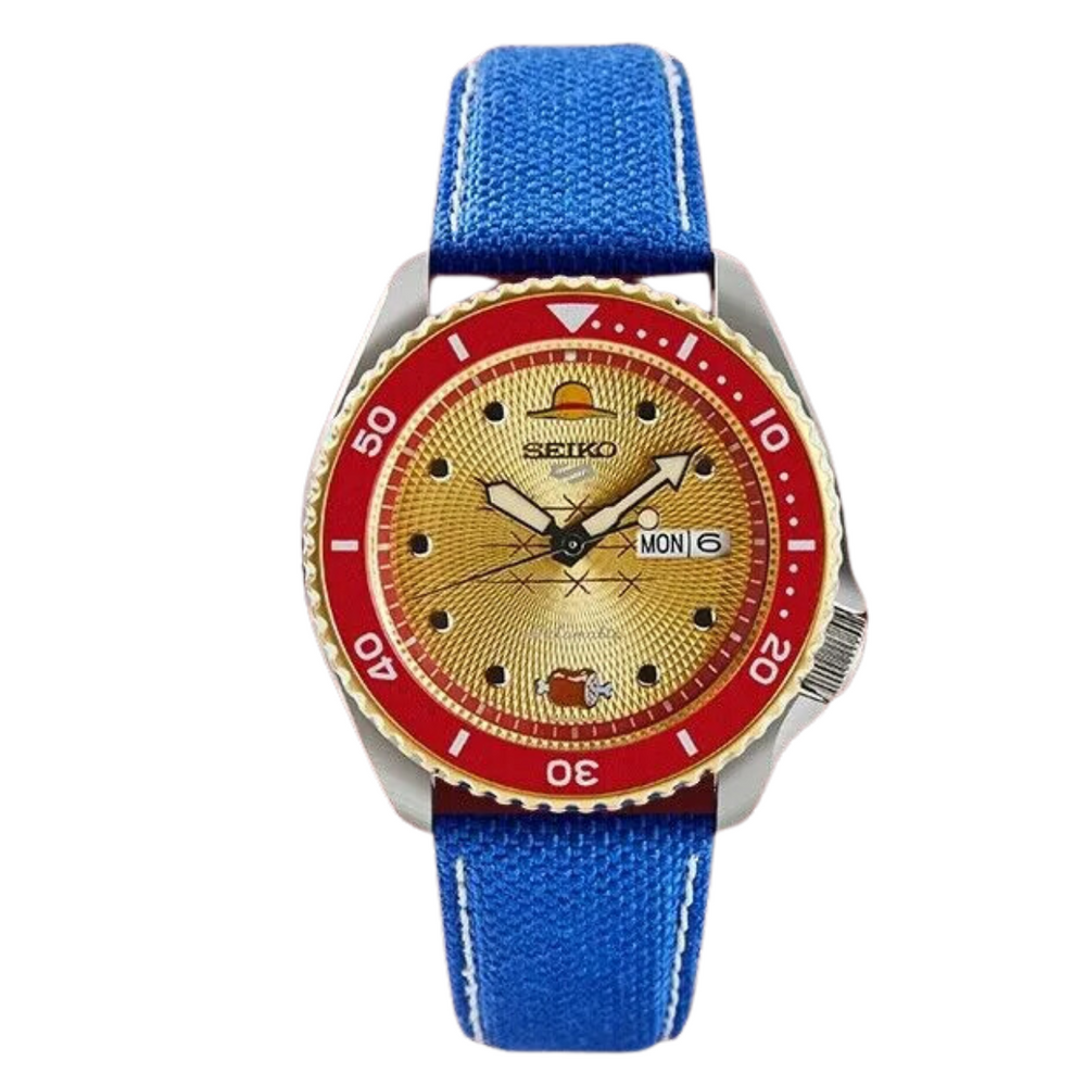 Seiko SRPF60K1 | 5 Sports | One Piece | Luffy | Limited Edition | Men's ...