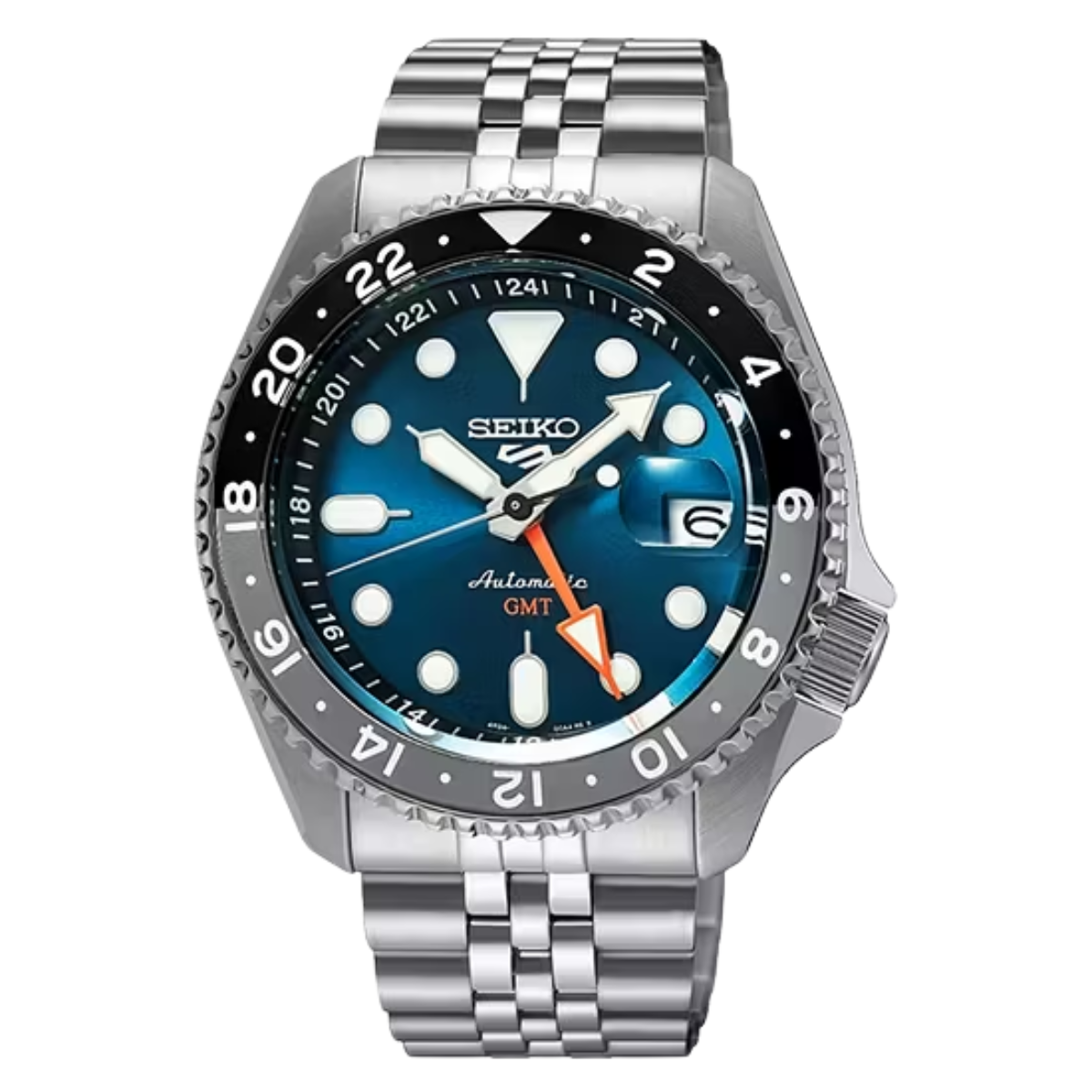 Seiko5SportsSSK045K1SSK045SSK045KRacer_sHeriatgeVelocityBlueMensWatch ...