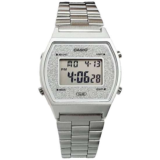 Casio Vintage Glitter Dial Digital Watch B640WDG-7 B640WDG-7DF
