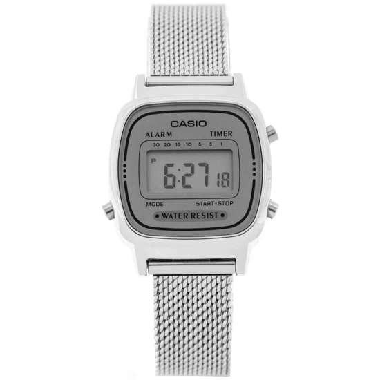Casio Vintage Mesh Strap Ladies Watch LA670WEM-7 LA670WEM-7DF