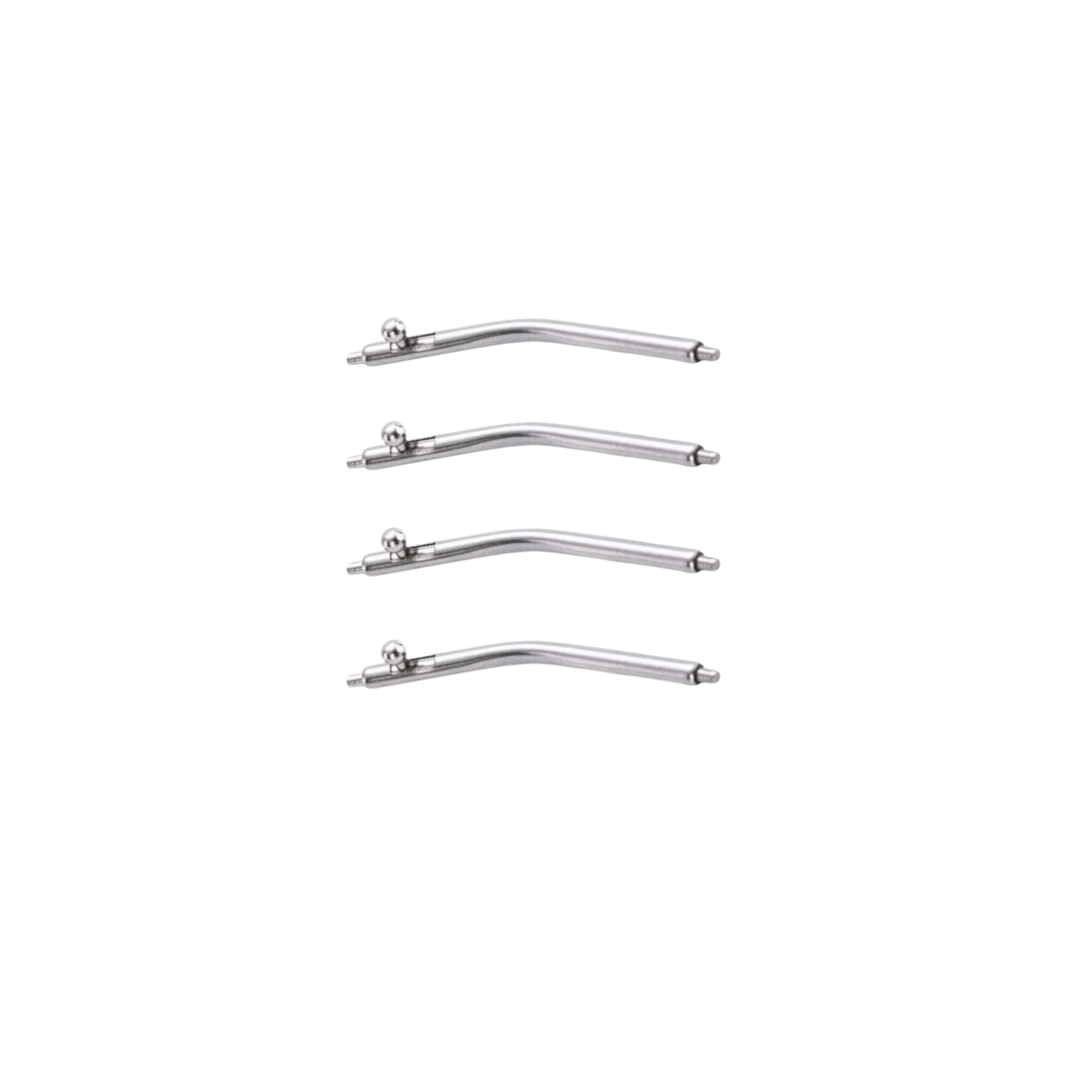 Quick Release Curved End Spring Bars | Premium Stainless Steel | All Sizes