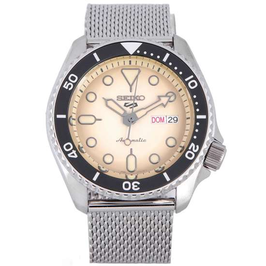 Seiko 5 Sports Mesh Watch SRPE75 SRPE75K SRPE75K1