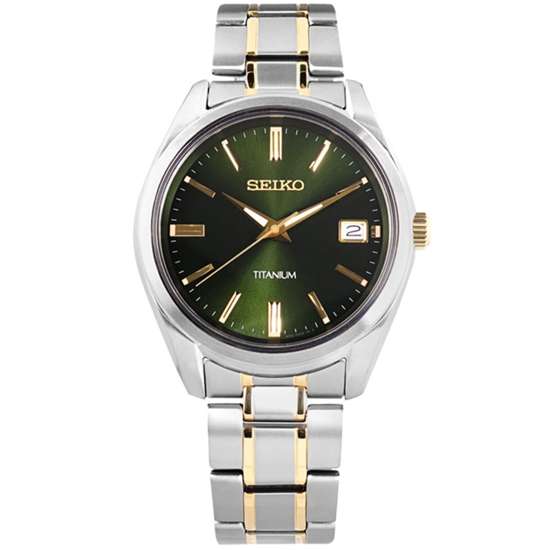Seiko Titanium SUR377P1 SUR377 SUR377P Quartz Male watch