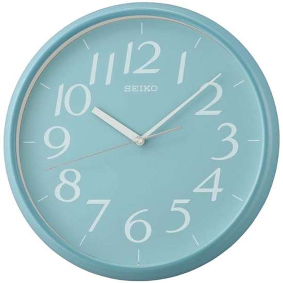 Seiko Pastel Blue Wall Clock QXA719L QXA719LT (Singapore Only)