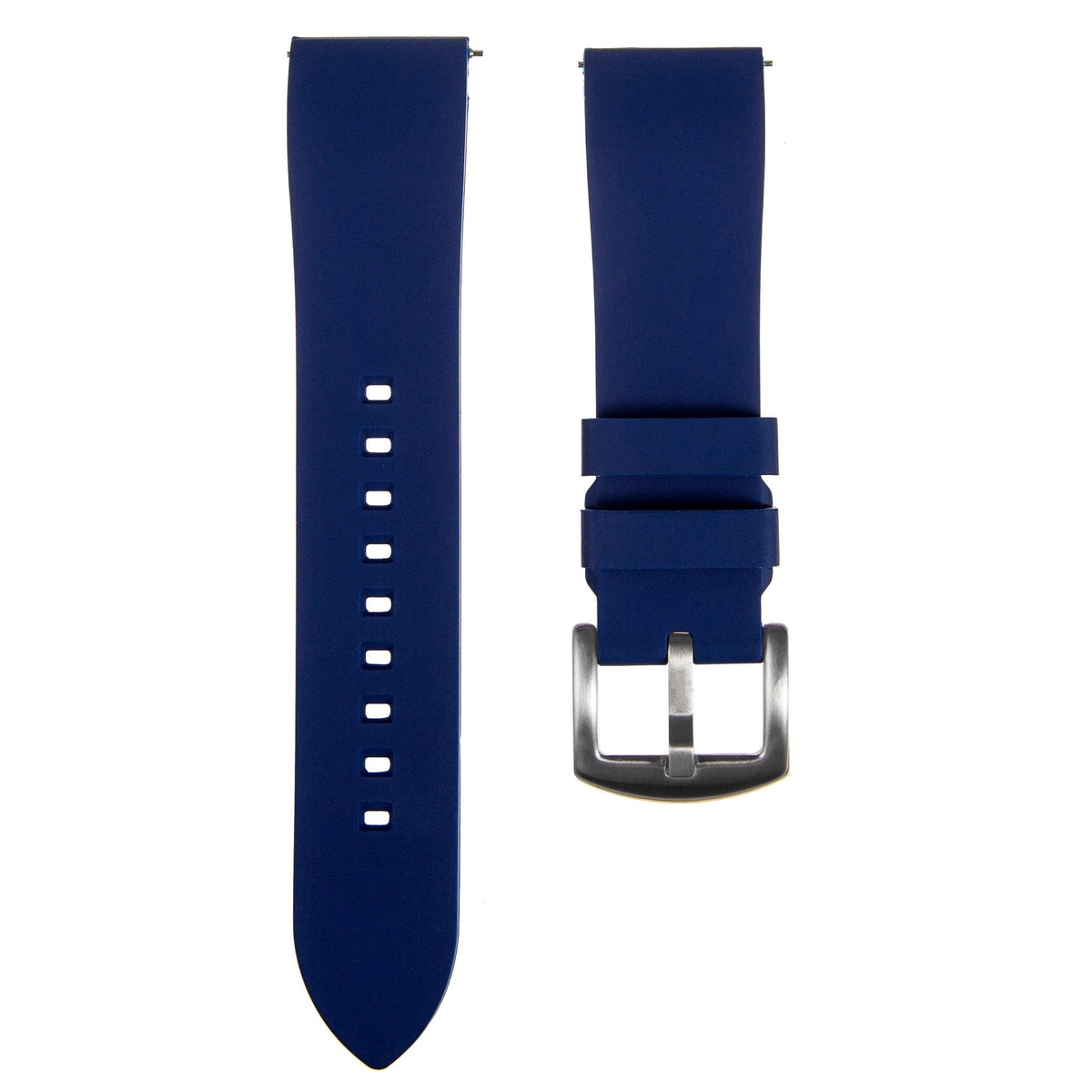 Navy Blue FKM Rubber Watch Strap | Fort | Quick Release