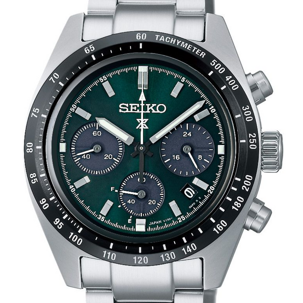 Seiko SSC933P1 SSC933 SSC933P Prospex Speedtimer Chronograph Green Dia